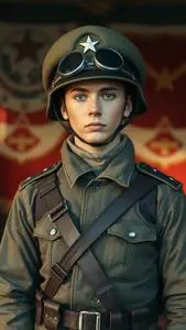 Free Soviet Army Costume Face Swap