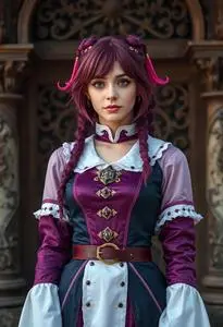 Arcane Jinx Cosplay Face Swap