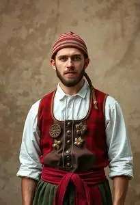 German Traditional Dress Cabal Face Swap
