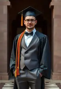 Free Graduation Guest Outfit Male Costume Face Swap