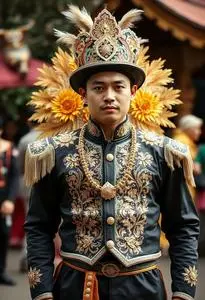 Panagbenga Festival Costume Male Face Swap
