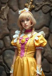 Princess Daisy Cosplay Face Swap
