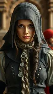 Van Helsing Woman Costume Face Swap