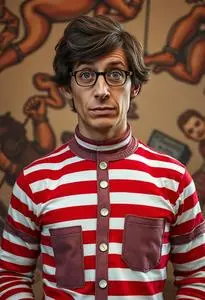 Wheres Wally Costume Man Face Swap