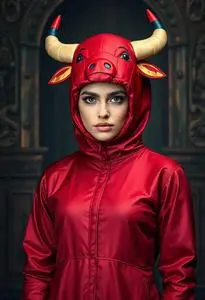 Red Bull Costume Face Swap