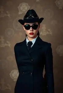 Secret Agent Costume Face Swap