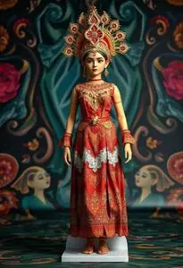 Free Paper Doll Sinulog Festival Costume Face Swap
