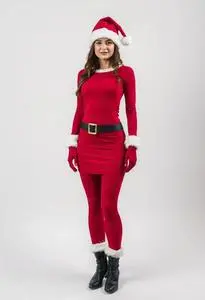 Skinny Santa Suit Face Swap