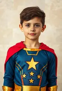Super Boy Costume Boy Face Swap
