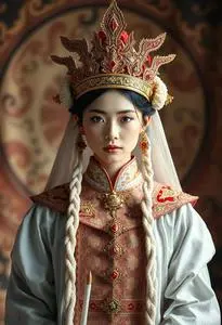 Monarch Costume Face Swap
