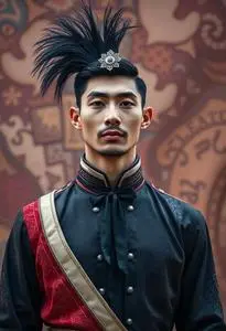 Fancy Outfit Man Costume Face Swap