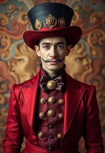 Greatest Showman Costume Adult Face Swap