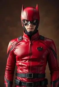 Captain Scarlet Costume Face Swap