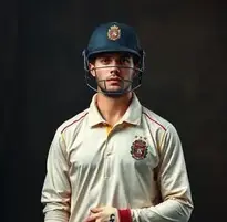 Cricket Player Costume Face Swap