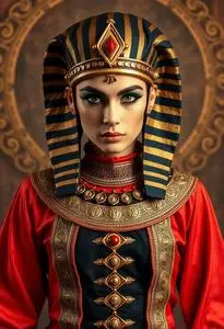 King Tut Adult Costume Face Swap