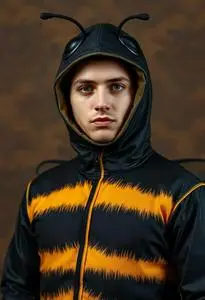 Man Bee Costume Face Swap