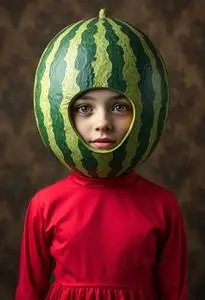 Free Watermelon Head Costume Face Swap