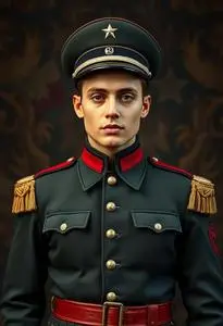 Soviet Military Costume Face Swap