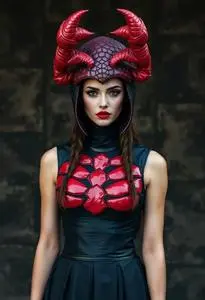 Free Scorpion Costume Woman Fancy Dress Face Swap