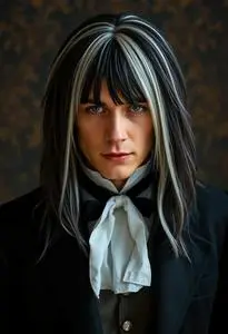 Severus Snape Wig Costume Face Swap