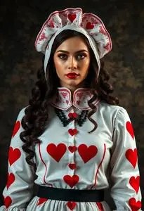 Free Queen Of Hearts Playing Card Face Swap
