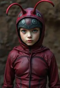 Red Ant Costume Face Swap