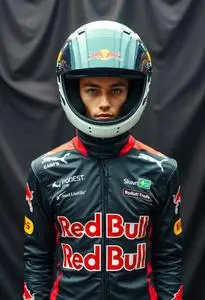 Red Bull Pit Crew Costume Face Swap