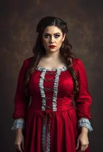 Scarlet Singer Costume Woman Face Swap
