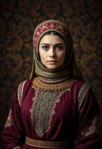 Persia National Costume Face Swap