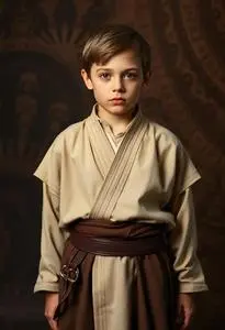 Obi Wan Kenobi Costume Boy Face Swap