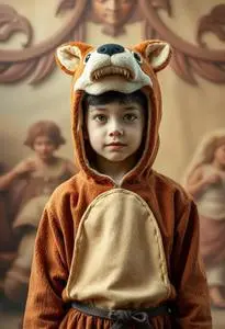 Boy Animal Costume Face Swap