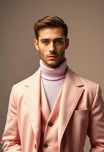 Pastel Outfit Man AI Face Swap