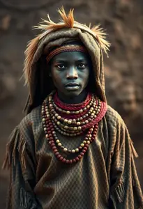 African Continent Costume Face Swap