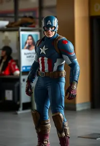 Free Captain America Muscle AI Face Swap