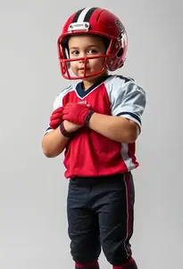 Child Football Player Costume Face Swap