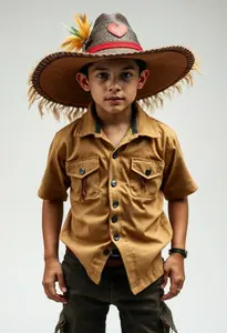 Australian Themed Costume AI Face Swap