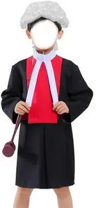 Judge Costume / Fancy Dress For Children Face Swap