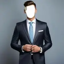 Free Men's Suit Face Swap