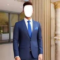 Free Men's Suit Face Swap