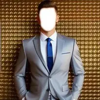 Free Men's Suit Face Swap