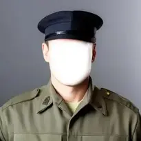 Free Man In Uniform Face Swap