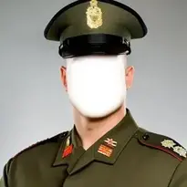 Free Man In Uniform Face Swap