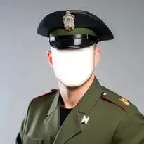 Free Man In Uniform Face Swap