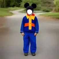 Mickey Mouse Costume For Boys Face Swap