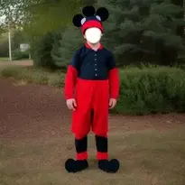 Free Mickey Mouse Costume For Boys Face Swap