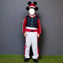Mickey Mouse Costume For Boys Face Swap