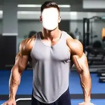 Free Bodybuilder In Gym Face Swap