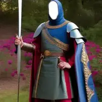 Knight Costume Face Swap