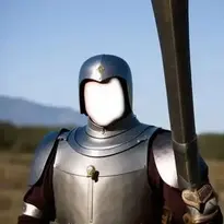 Free Knight Costume Face Swap