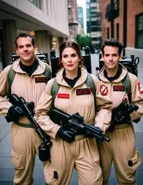 Ghostbusters Fancy Dress Face Swap